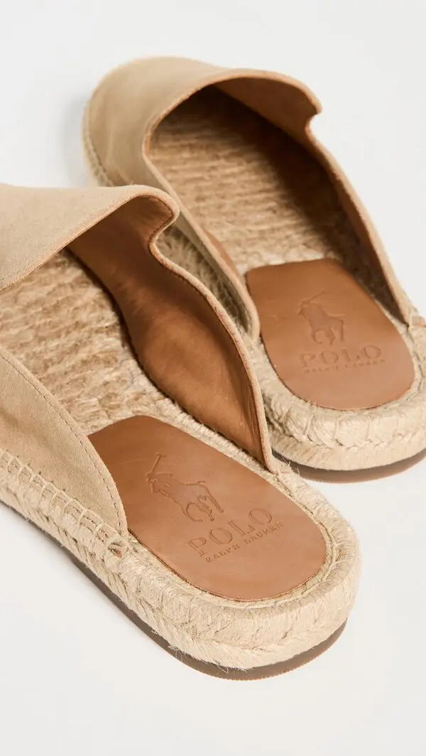 Ralph Lauren Cevio Suede Clogs