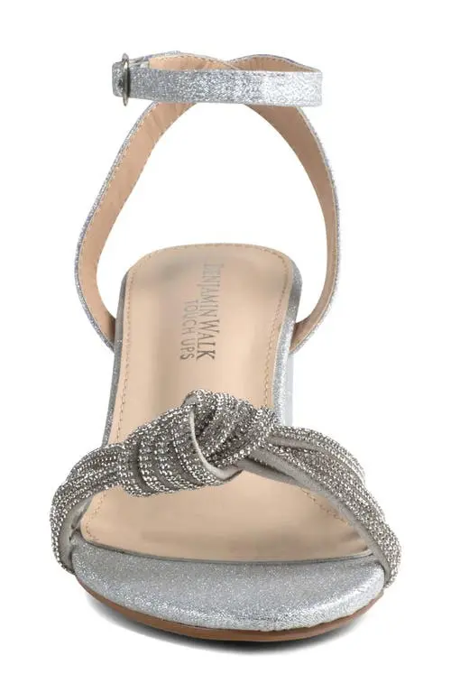 TOUCH UPS Libra Ankle Strap Sandal - Silver