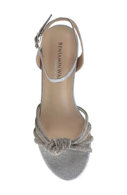 TOUCH UPS Libra Ankle Strap Sandal - Silver