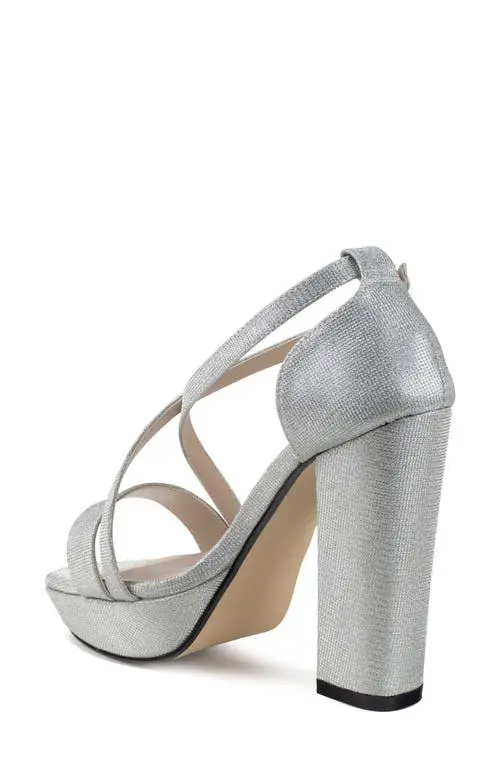 TOUCH UPS Chloe Platform Sandal - Silver
