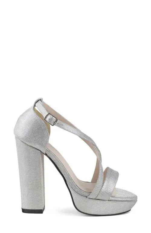 TOUCH UPS Chloe Platform Sandal - Silver