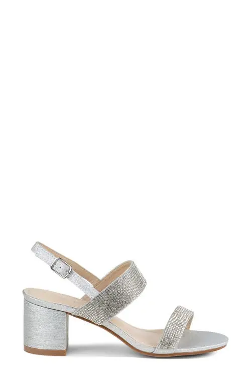 TOUCH UPS Ares Slingback Sandal - Silver