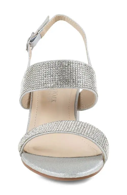 TOUCH UPS Ares Slingback Sandal - Silver
