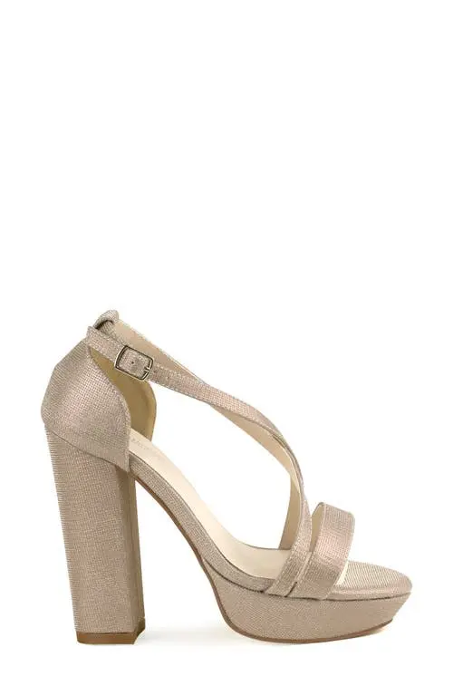 TOUCH UPS Chloe Platform Sandal - Champagne