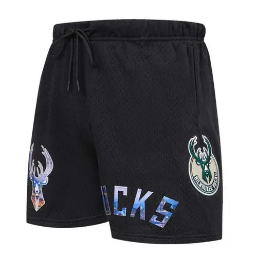 PRO STANDARD Milwaukee Bucks City Scape Mesh Shorts