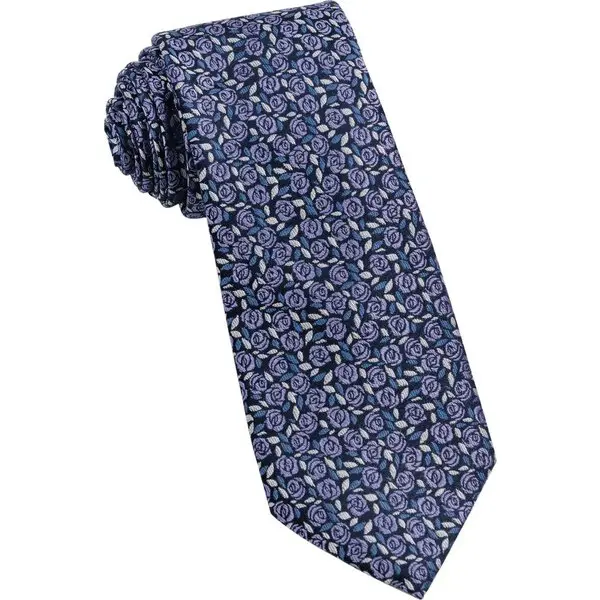 W.R.K Floral Silk Neck Tie - Lilac