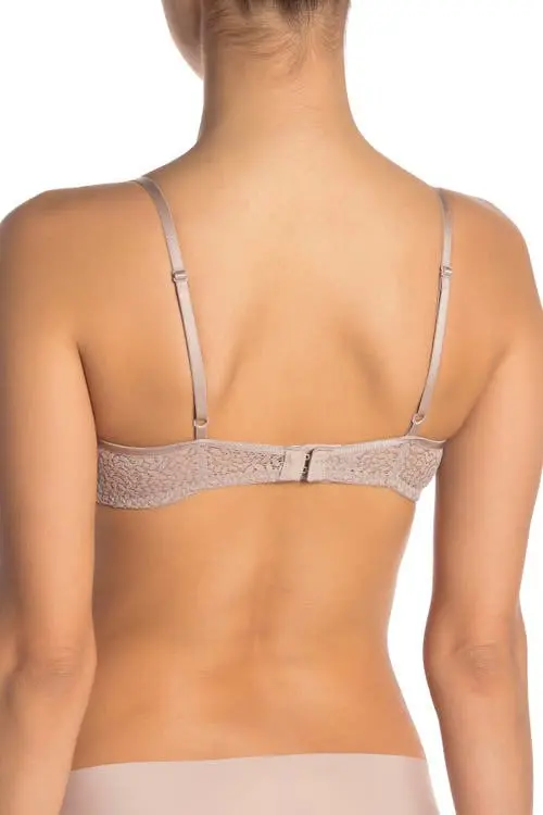 Dkny Modern Lace Unlined Demi Bra - Dk Champagne
