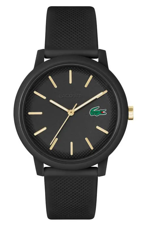 Lacoste 12.12 Strap Watch - Black
