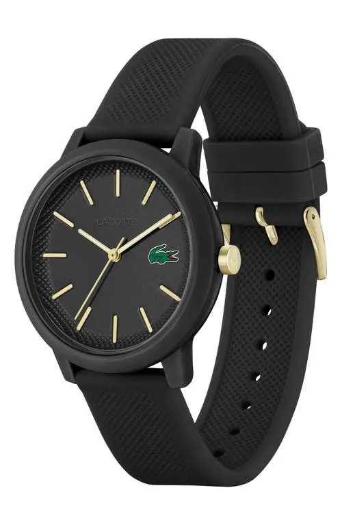 Lacoste 12.12 Strap Watch - Black