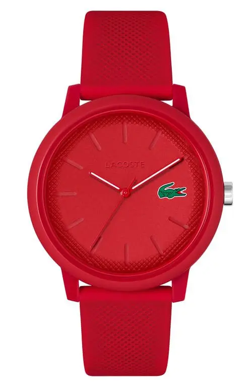 Lacoste 12.12 Strap Watch - Red