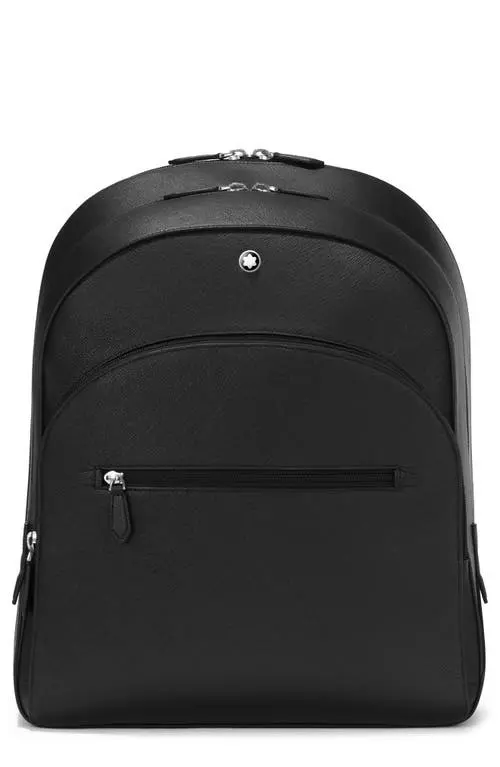 Montblanc Sartorial Leather Backpack - Black