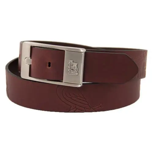 EAGLES WINGS St. Louis Cardinals Brandish Leather Belt - Brown
