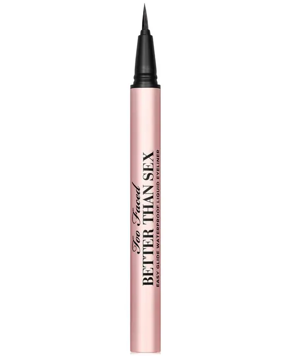 TOO FACED Better Than Sex Easy Glide Waterproof Liquid Eyeliner - Black