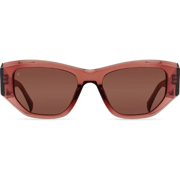 Raen Ynez 54mm Square Sunglasses - Allegra/teak