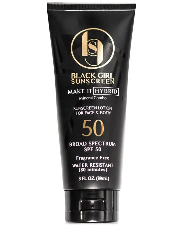 BLACK GIRL SUNSCREEN Make It Hybrid Sunscreen Spf 50 - No Color