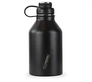 ECOVESSEL Boss 64-oz Trimax Stainless Steel Gro Wler Bottle - Silver