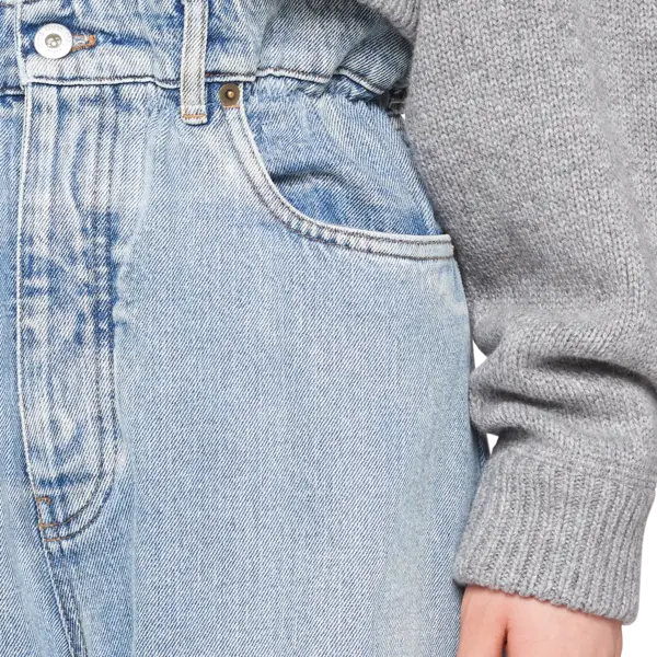 Miu Miu Denim Jeans - Light Blue