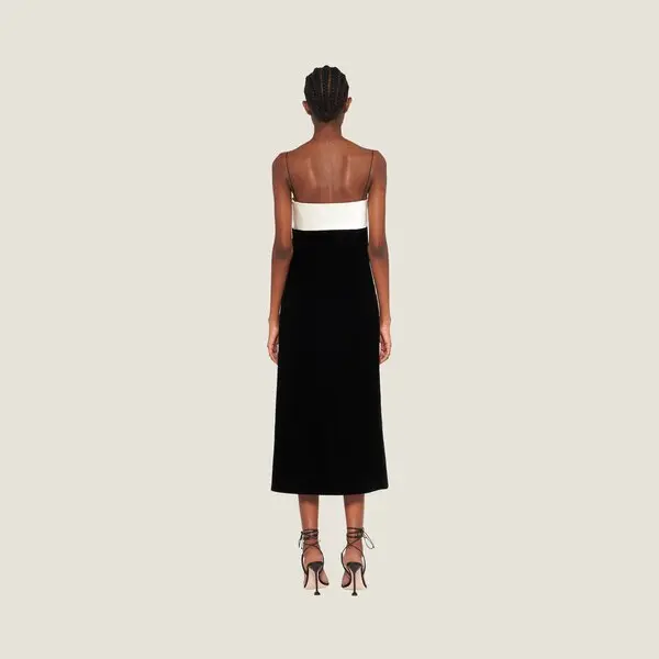 Miu Miu Long Velvet Dress