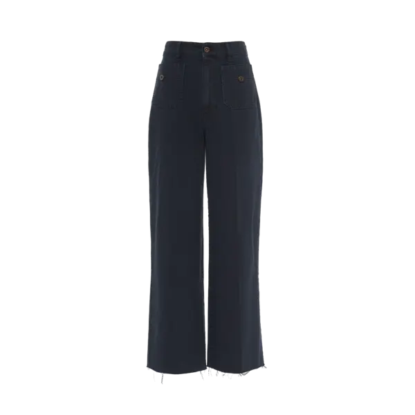 Miu Miu Gart-dyed Drill Pants