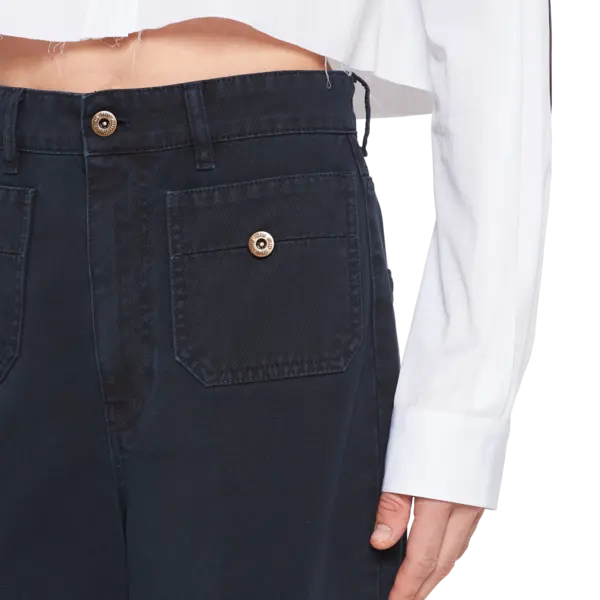 Miu Miu Gart-dyed Drill Pants