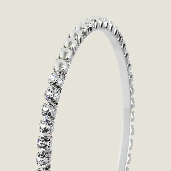 Miu Miu Headband With Crystals
