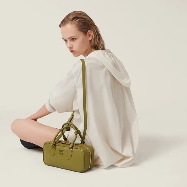 Miu Miu Technical Silk Blouson Jacket