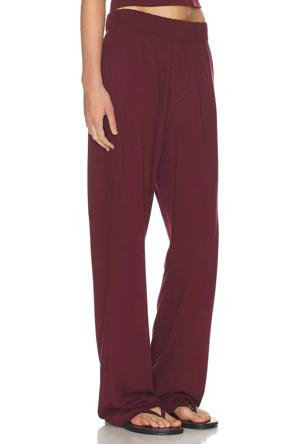 Eterne Lounge Pant - Oxblood