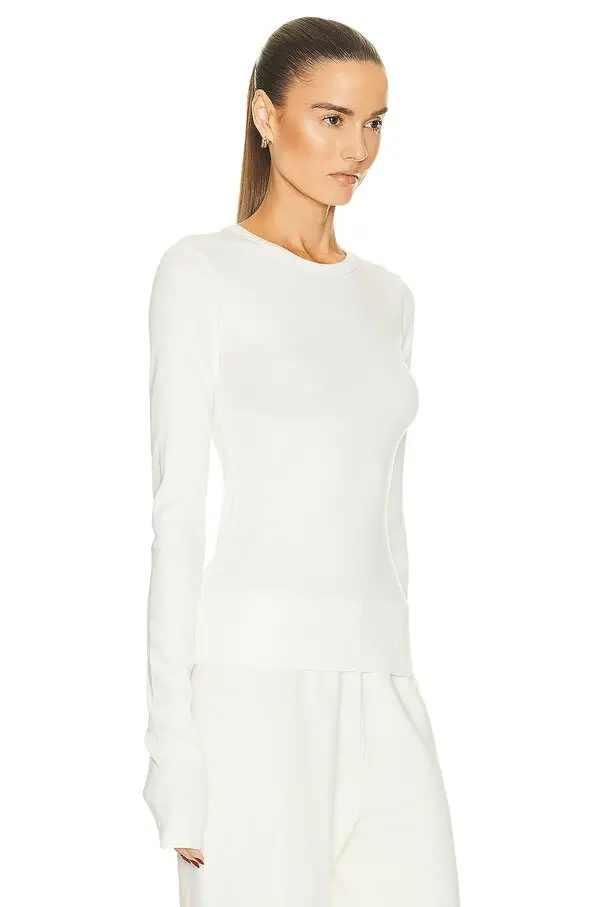 Eterne Long Sleeve Fitted Top