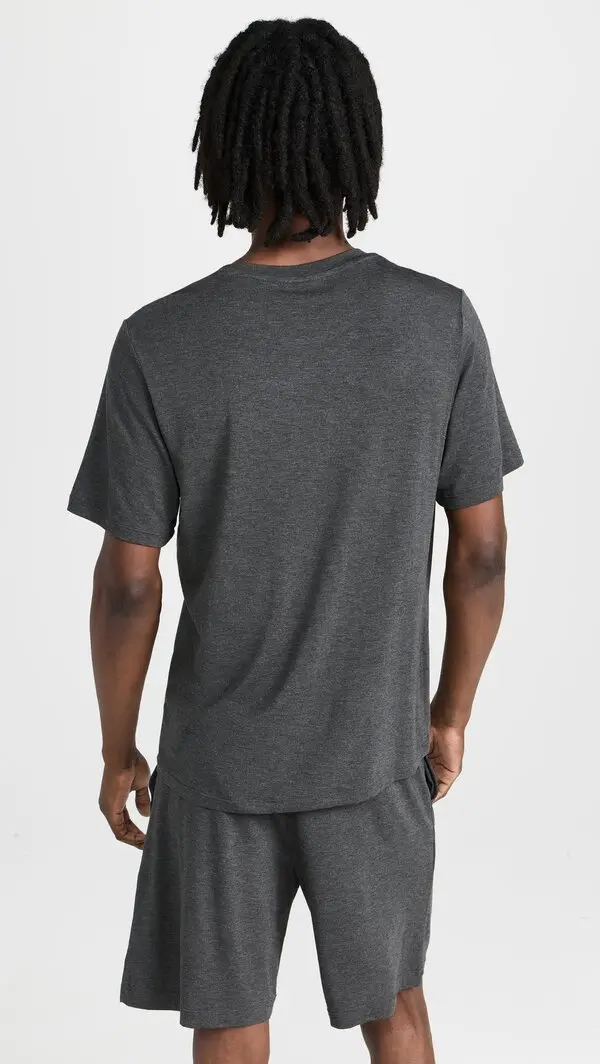 Eberjey Henry Modal Short Pj Set - Charcoal Heather