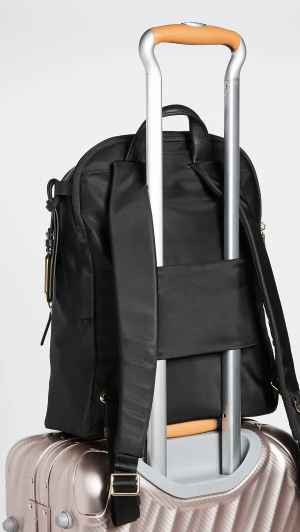 Tumi Halsey Backpack - Black/gold