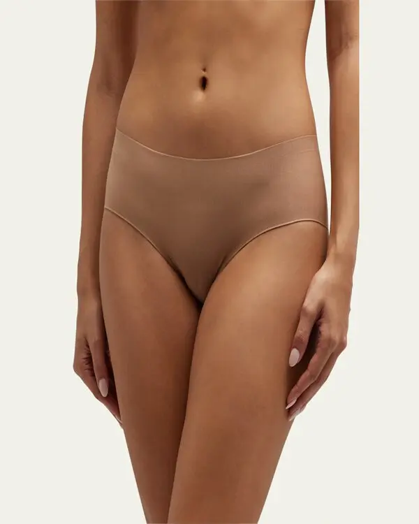 Commando Butter Mid-rise Bikini Briefs - Navy
