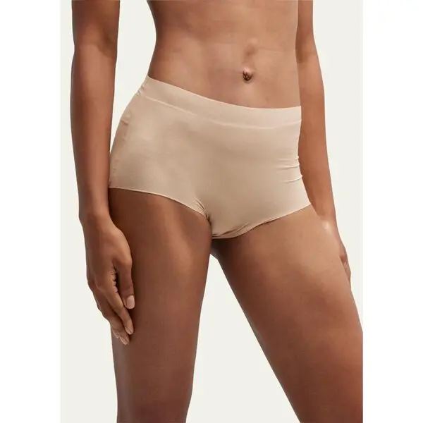 Commando Butter High-rise Stretch Bikini Briefs - Black