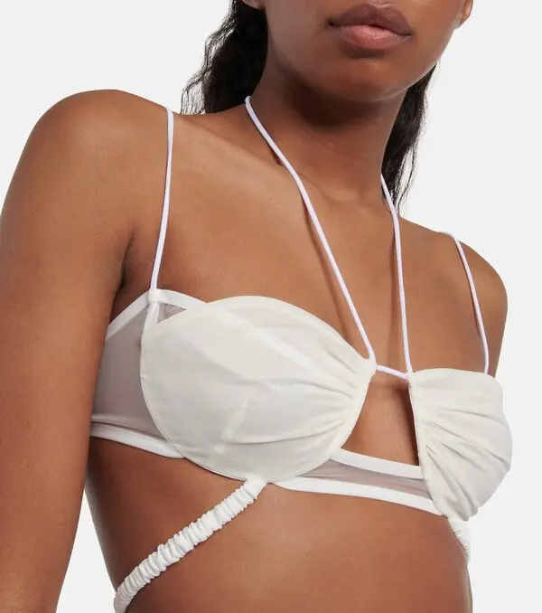 NENSI DOJAKA Bridal Chiffon Bra