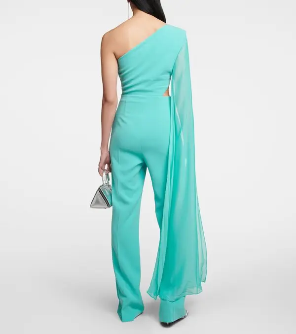 Roland Mouret Asymmetric Cady Jumpsuit