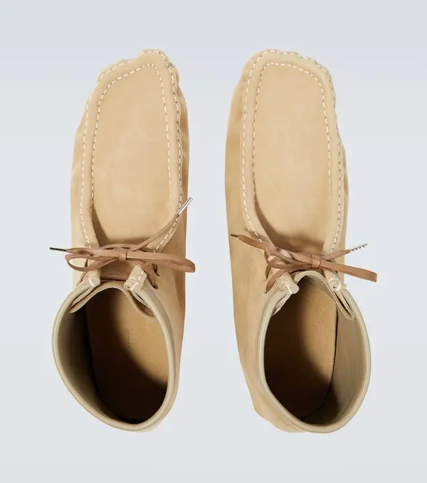 Auralee Suede Moccasins