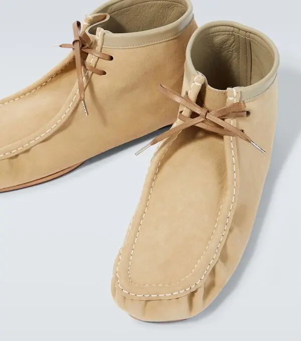 Auralee Suede Moccasins