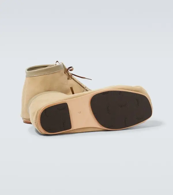 Auralee Suede Moccasins