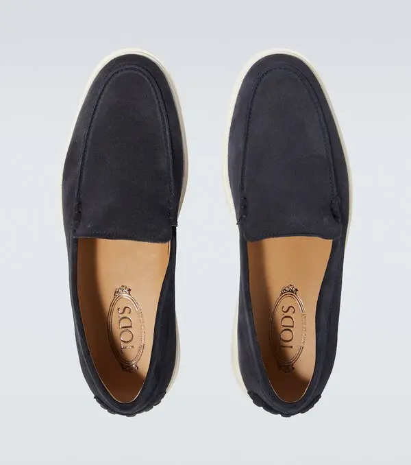 TOD'S Slip-on Loafers - Black