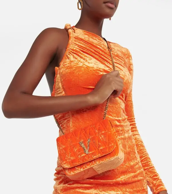 Versace Virtus Small Shoulder Bag