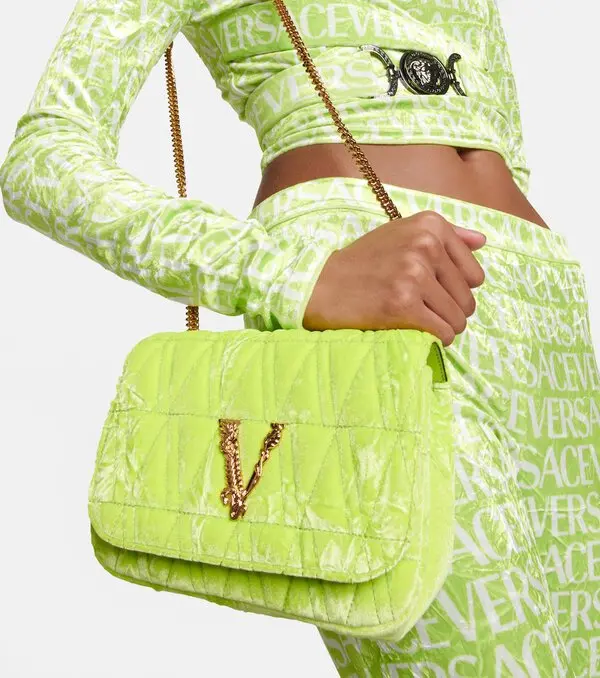 Versace Virtus Small Shoulder Bag