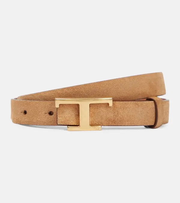 TOD'S Reversible Suede Belt