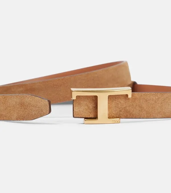 TOD'S Reversible Suede Belt