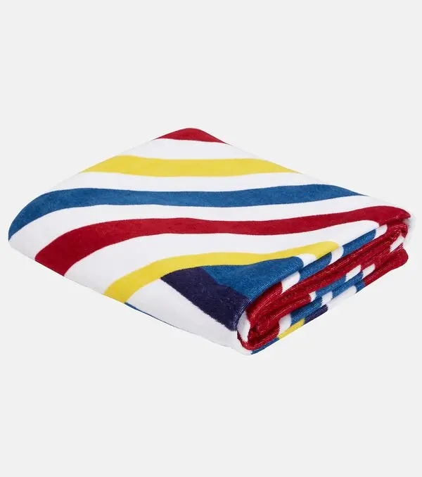 Loro Piana Striped Cotton Beach Towel - Multicoloured