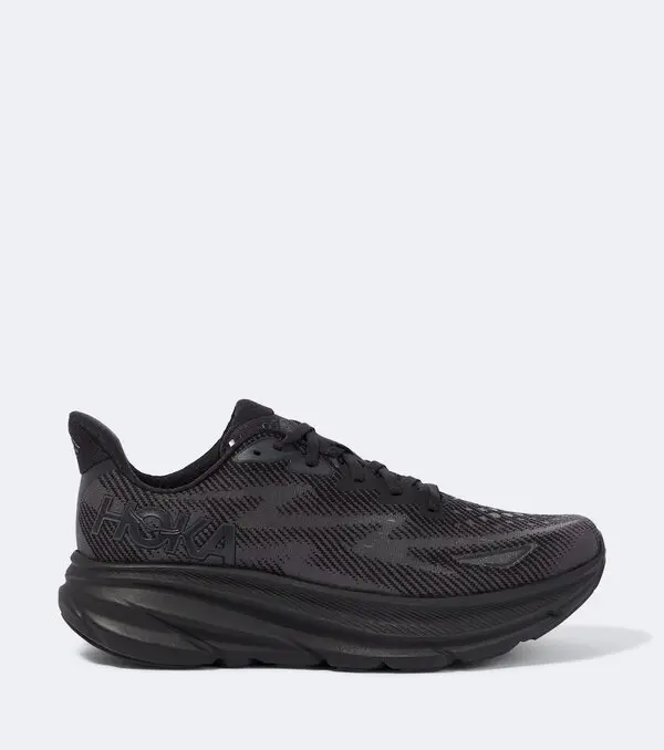 Hoka One One Clifton 9 Sneakers - Black