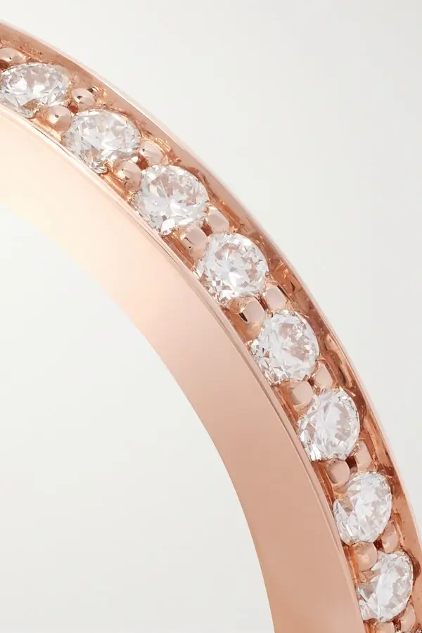 REPOSSI Antifer 18-karat Diamond Single Earring - Gold