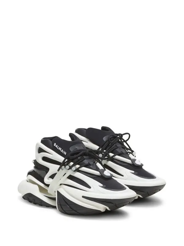 Balmain Unicorn Low-top Sneakers - Black
