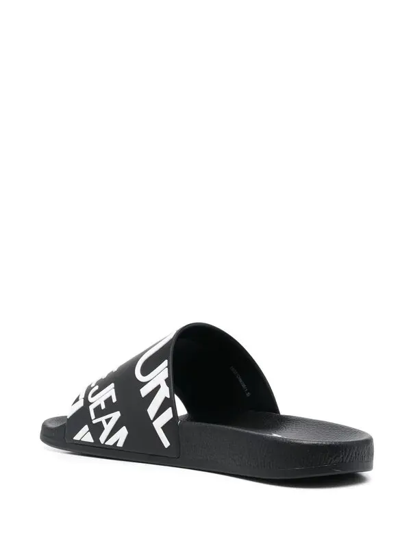 Versace Logo-print Slides