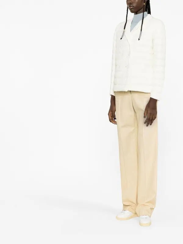 Herno Quilted Double-breasted Blazer