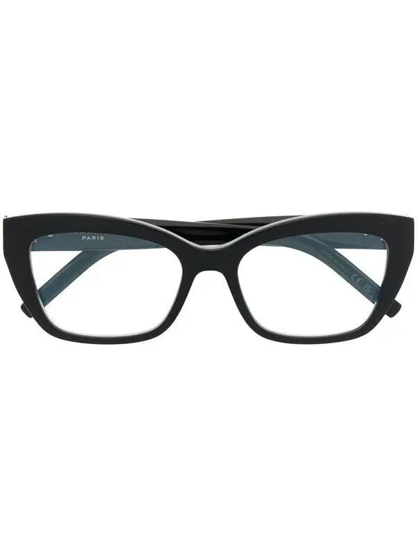 Saint Laurent Cat-eye Frame Eyeglasses - Black