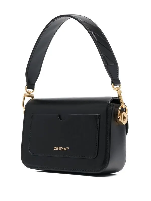 Off-White Binder Clip Shoulder Bag - Black